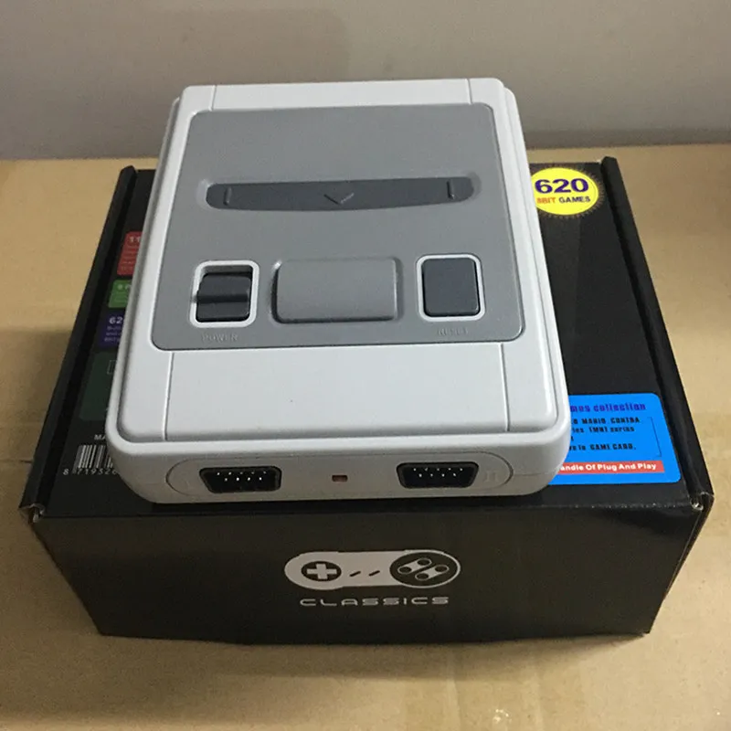 Nostalgic Mini Retro Old Video Game Consoles With 620 SNES Games And ...