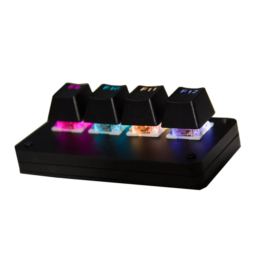 4 Key Hotswap RGB Support Macro Function Type C Cherry Outemu ...