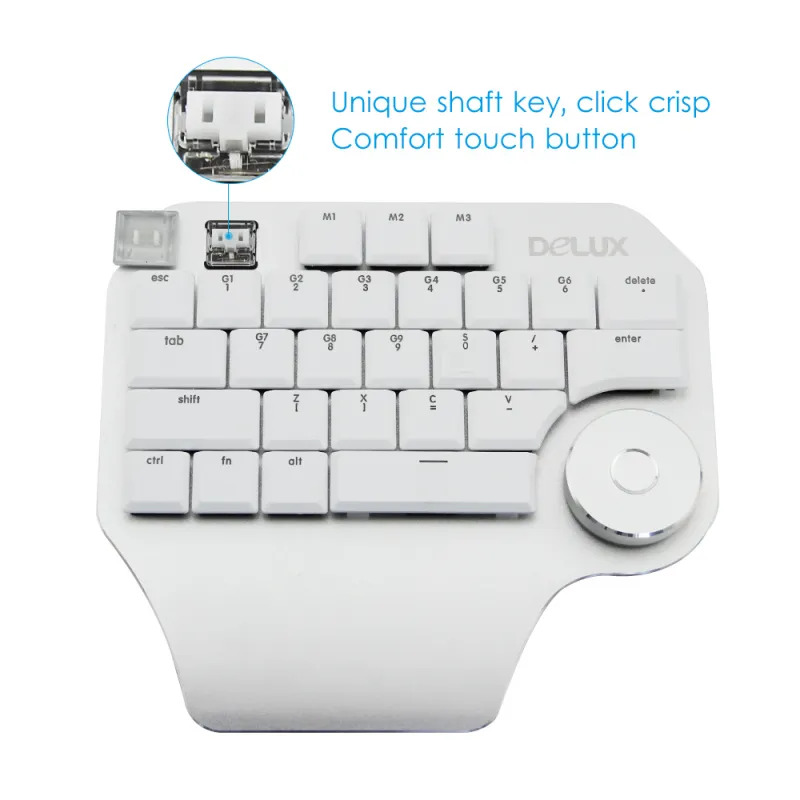 DHgate.com:Customizable Macro Keyboard - 28 Key Programmable Keypad ...