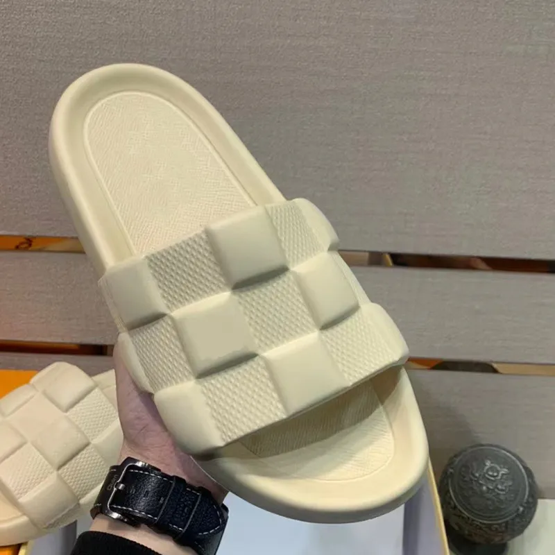 Waterfront Mule TS Mens Designer Sandals With Plaid Patterns Unisex ...