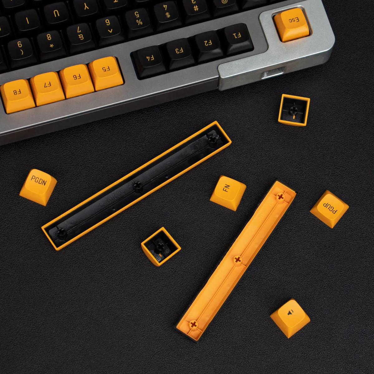 SA Keycaps Double Shot MSA Profile Bumblebee Keycap Set 150 Keys Custom ...