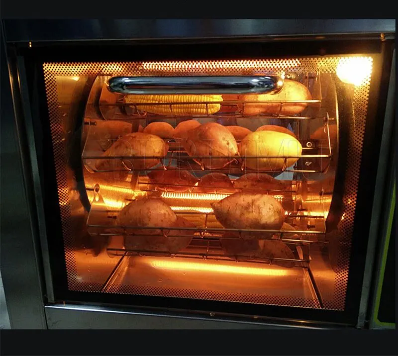 Commercial Grade Rotating Oven For Potatoes And Corn Ideal For Roasted ...
