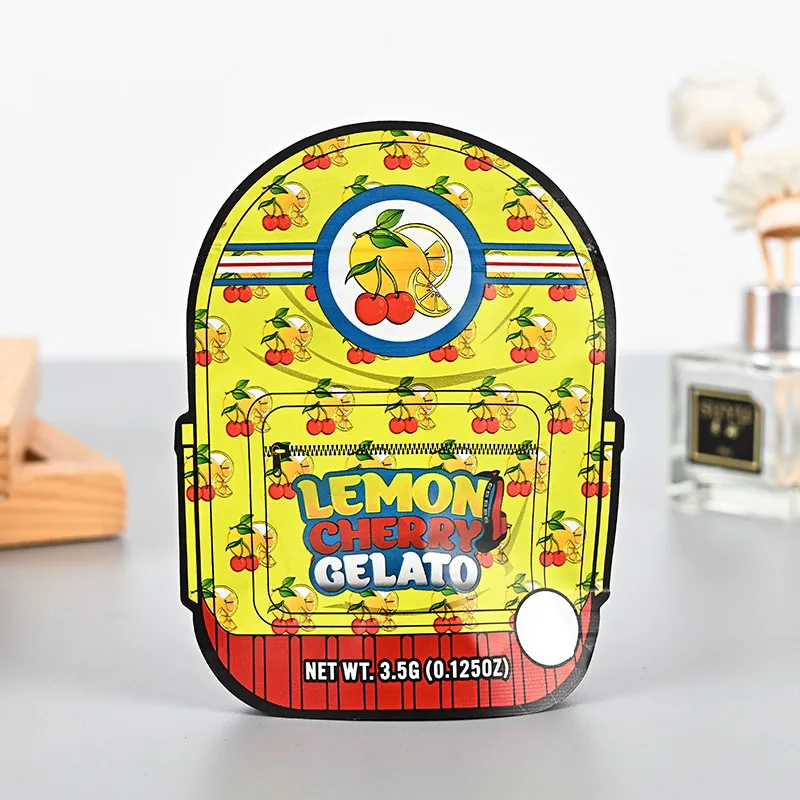 Wholesale Resealable 3.5g Mylar Chucky Backpack With Zipper Lock Unique ...