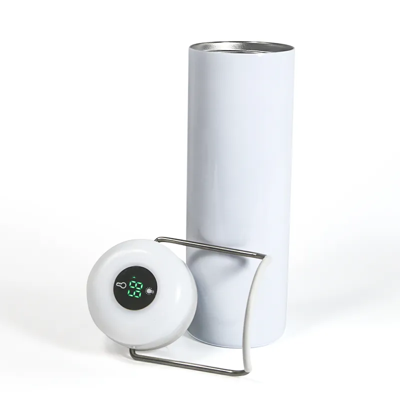 Blank Sublimation Camping Lamp Tumbler With LED Temperature Display ...