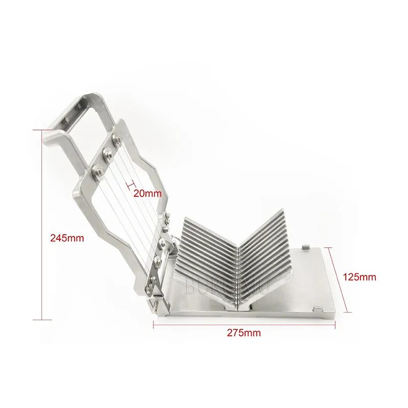 Cheese Slicer Kit: Stainless Steel Wire Cheese Cutter Commercial Grade ...