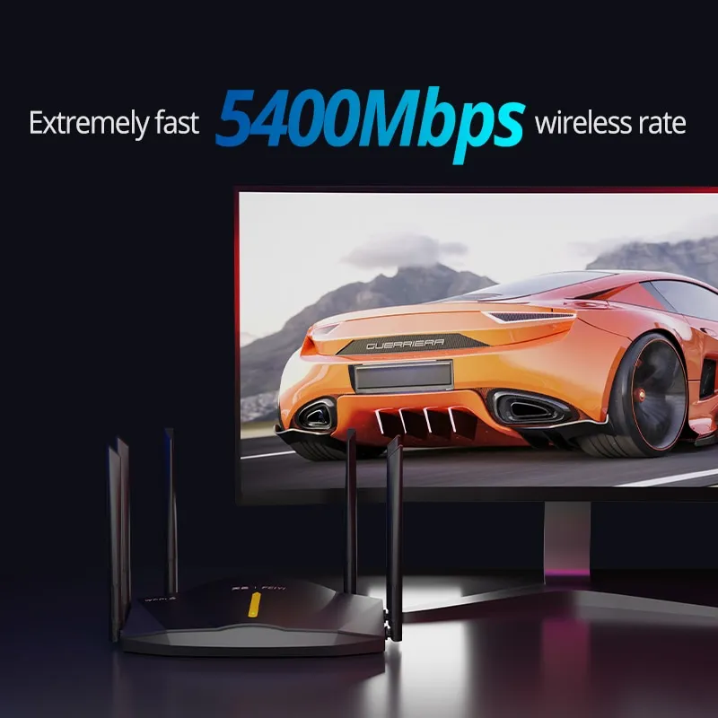 High Performance Mesh Router Wifi Vodafone With 5400Mbps Speed, 64K ...