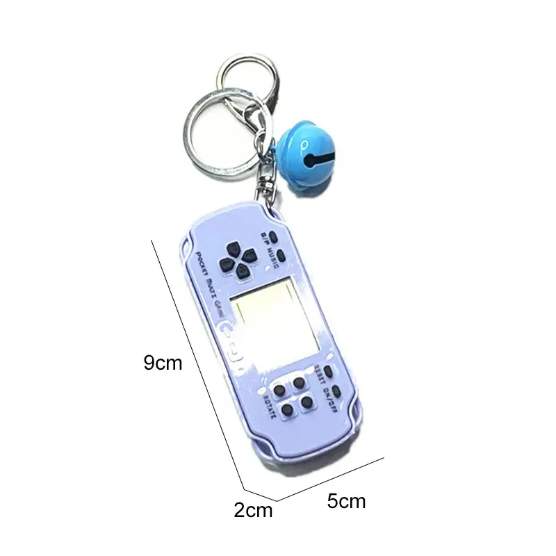 Retro Handheld Game Console Keychain Mini Video Game Console With 26 ...