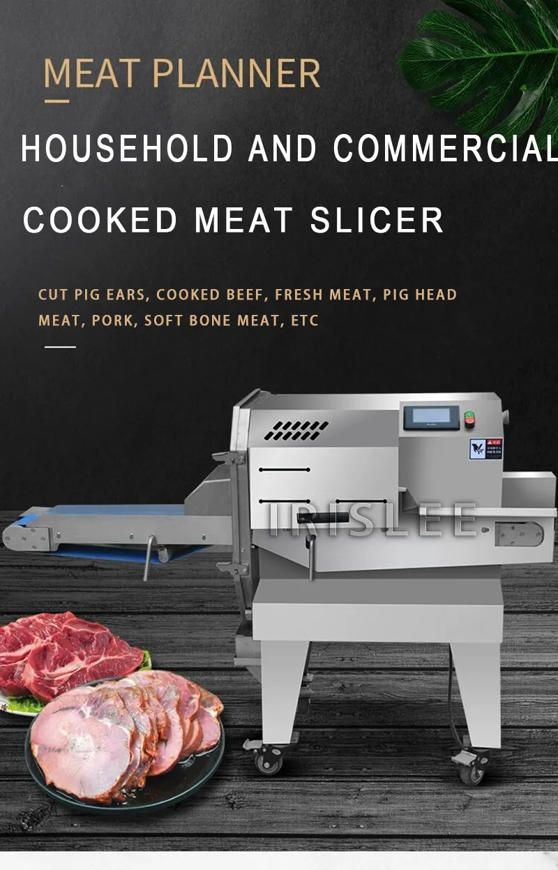 Meat Slicer Machine: Automatic Food Processor For Sliced Pork, Beef ...