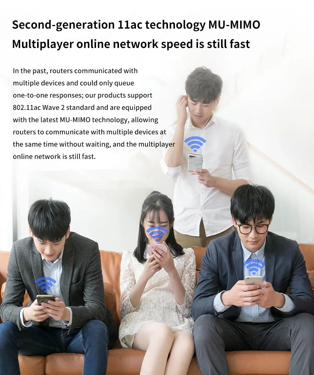 5G Mobile Router - High-Speed WiFi 5 GHz, Dual-Band AC, Smart App ...
