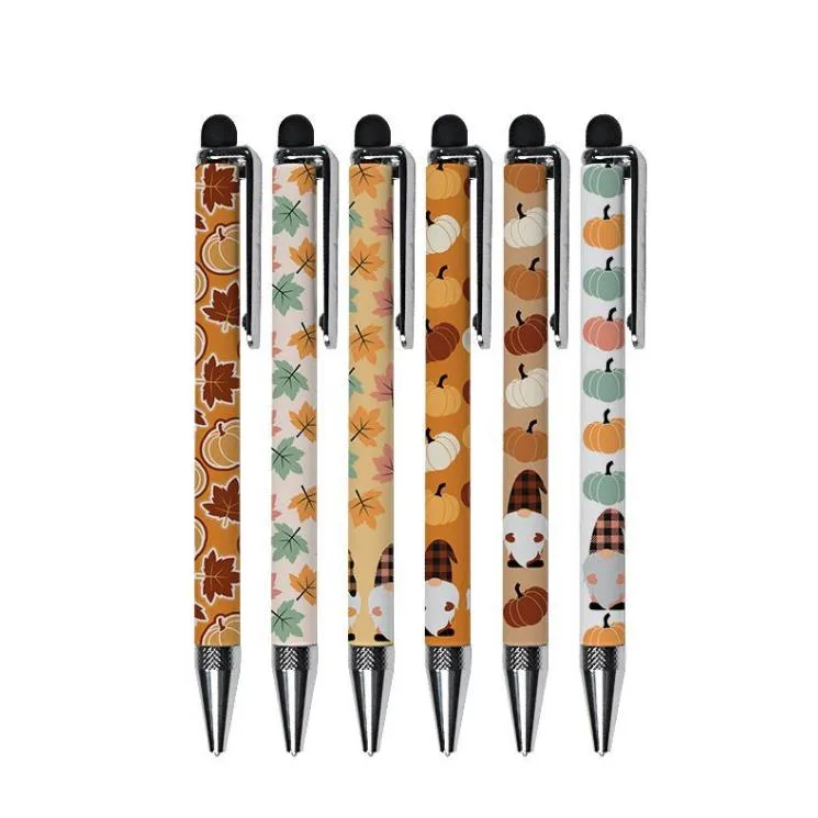 White Sublimation Ballpoint Pens Blank Heat Transfer Zinc Alloy Pens ...
