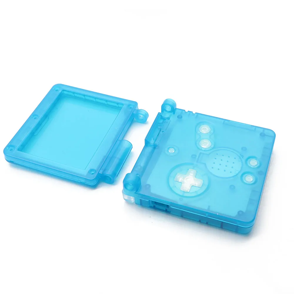 Custom Clear Housing Shell Transparent Case For GameBoy Advance SP GBA ...
