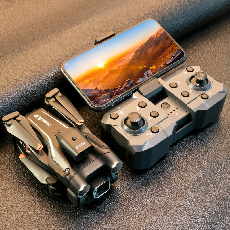Professionelle K9 Pro Mini Drohne 4K HD Dual Kamera WIFI FPV Dron 360 ...