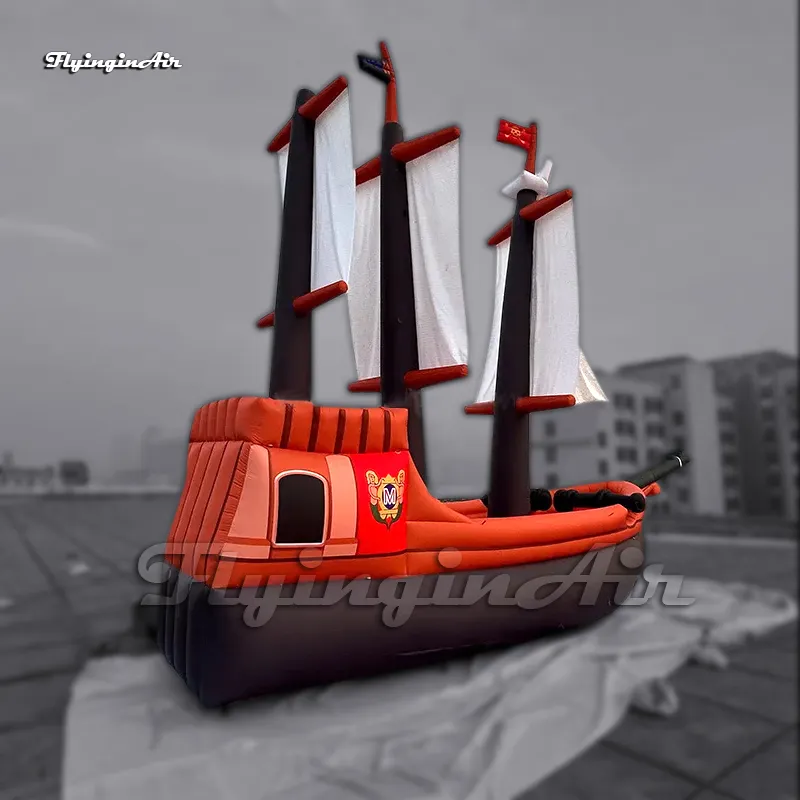 Spectacular Giant Inflatable Pirate Ship Airblown... From Inflatablefly ...