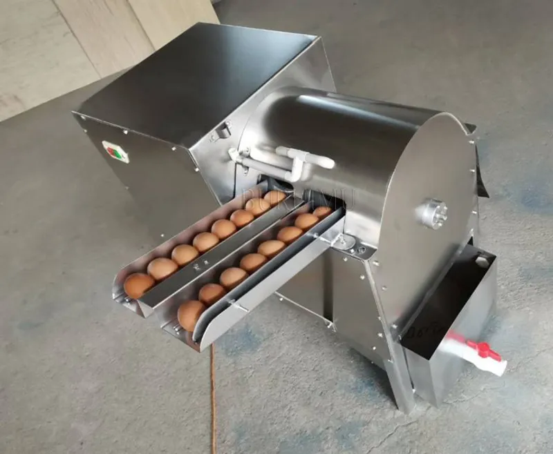 Electric Egg Boiler And High Volume Egg Washer For Poultry Farms Cleans Up To 4000 Eggs/Hour ...