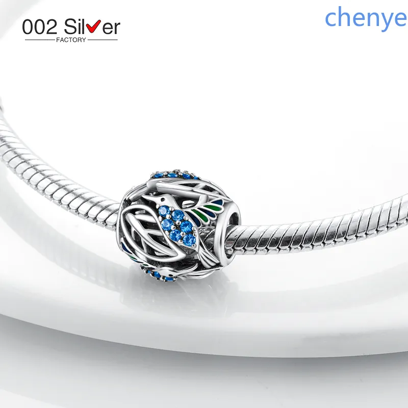 New Dove Hummingbird, Magpie, And Owl Pandora Butterfly Charm For DIY ...