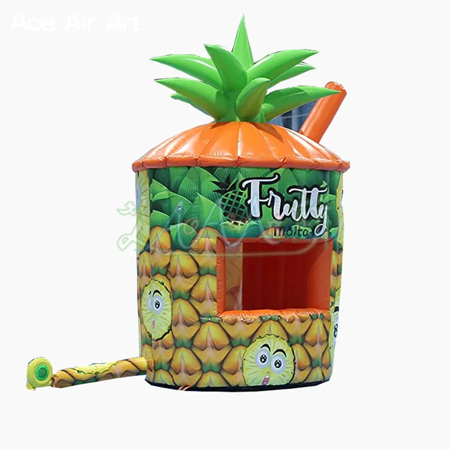 Inflatable Pineapple Booth Kiosk With Air Blower Portable Concession ...