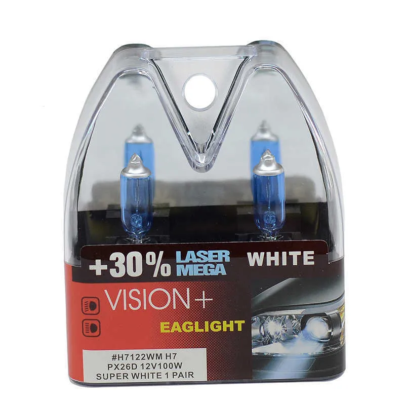 New Super White Halogen Bulb H1 H3 H4 H7 H9 H11 9006 Auto Halogen Lamp ...