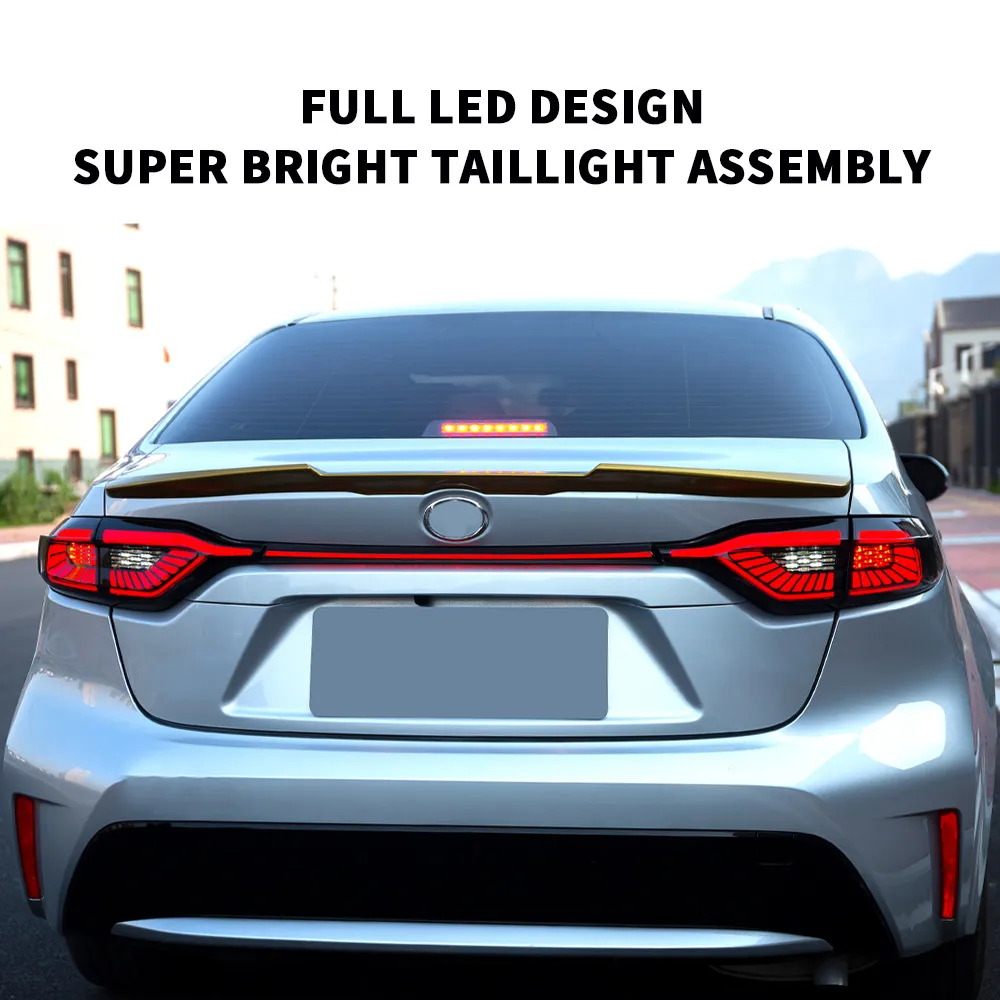 Auto Tuning Taillight For Toyota Corolla 2018 2020 Taillights LED ...