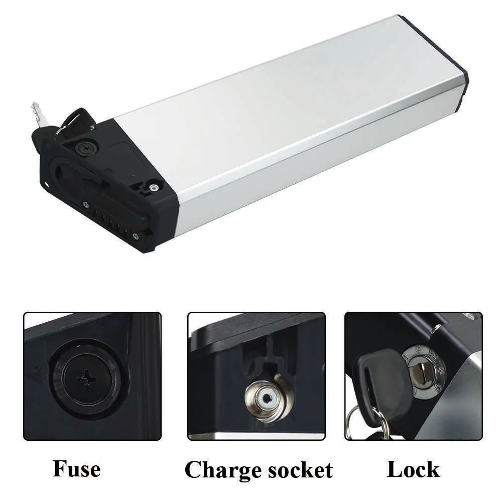 Bezior XF200 Intergrated Li Ion 36v Lithium Battery 48V/52V For BBS01B ...