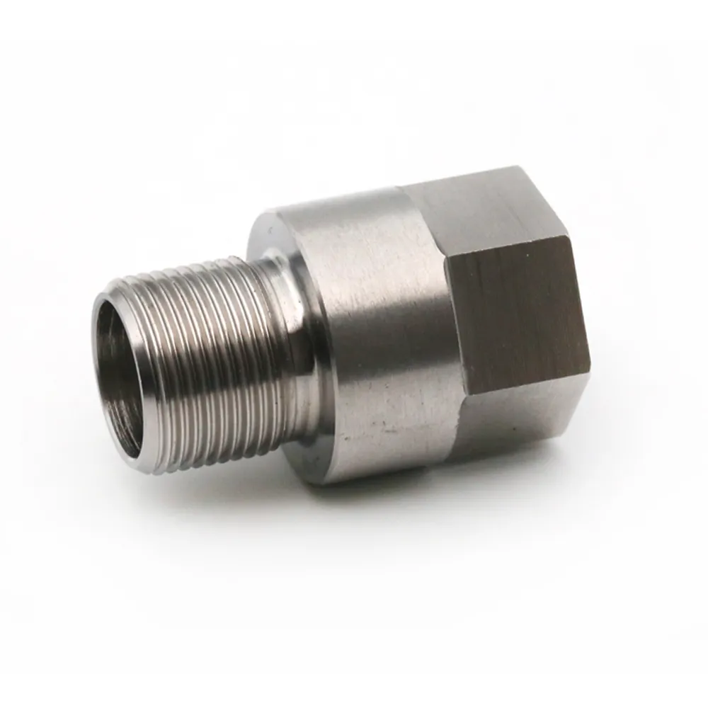 DHgate.com:Stainless Steel Fuel Filter Adapter, 5/8-24 Male to M16*1L ...