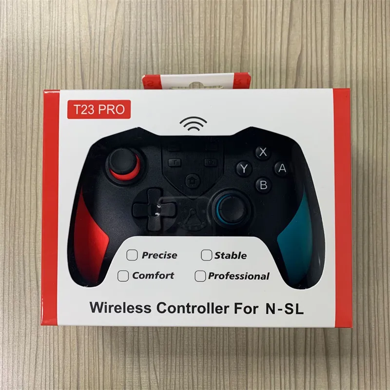 T23 Pro Wireless Game Controller | Nintendo Switch Joystick With Gyroscope Vibration & NFC Wake ...