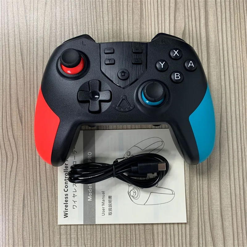 T23 Pro Wireless Game Controller | Nintendo Switch Joystick With Gyroscope Vibration & NFC Wake ...