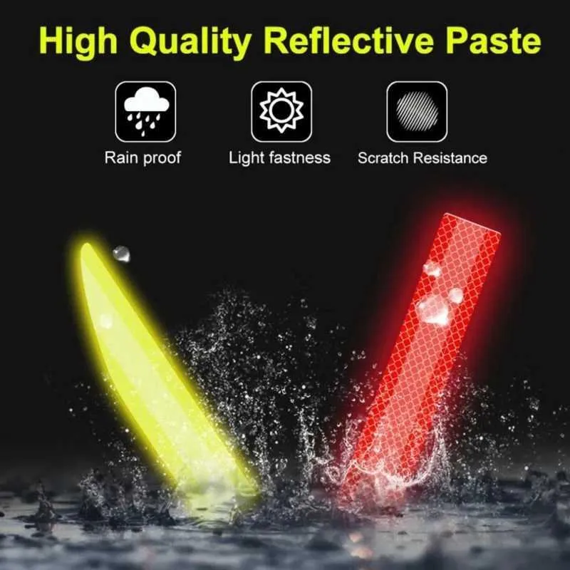 Reflective Reflective Stickers Set For Car Body Trunk 91*4 Reflector ...