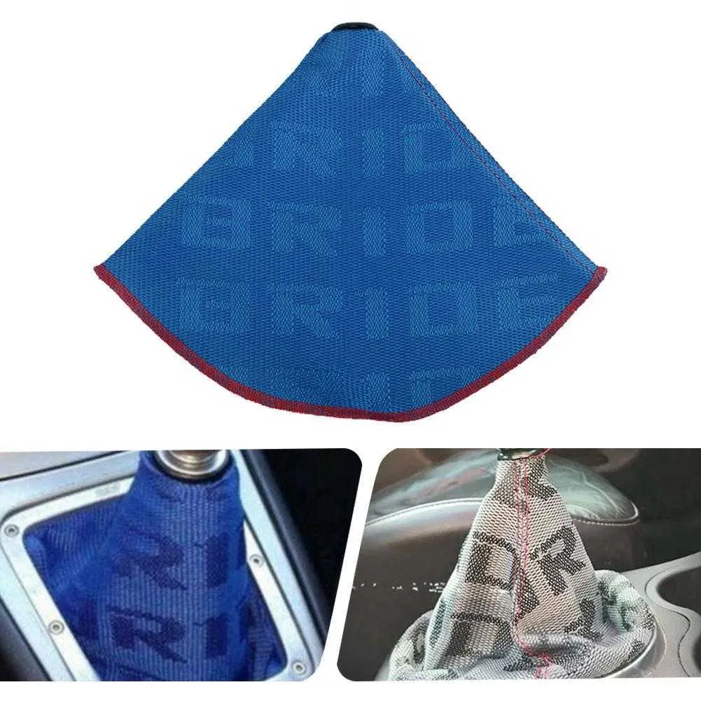 Nuevo Bartoo Universal Jdm Style Bride Recaro Hyper Fabric Shift Knob ...