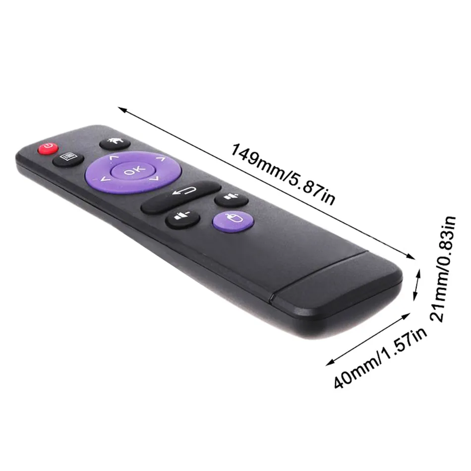 Universal Television Remote Control Mouse IR TV Set Top Box Replacement ...