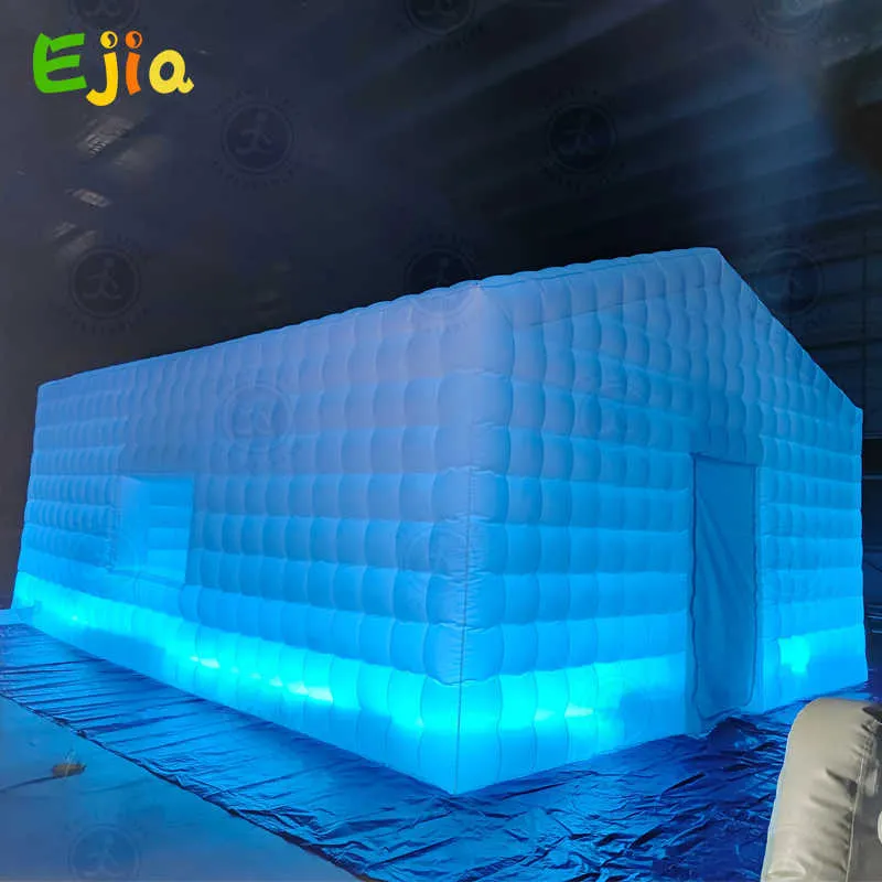 Inflatable Cube Party Tent Portable LED RGB Lighting Mobile Night Club ...