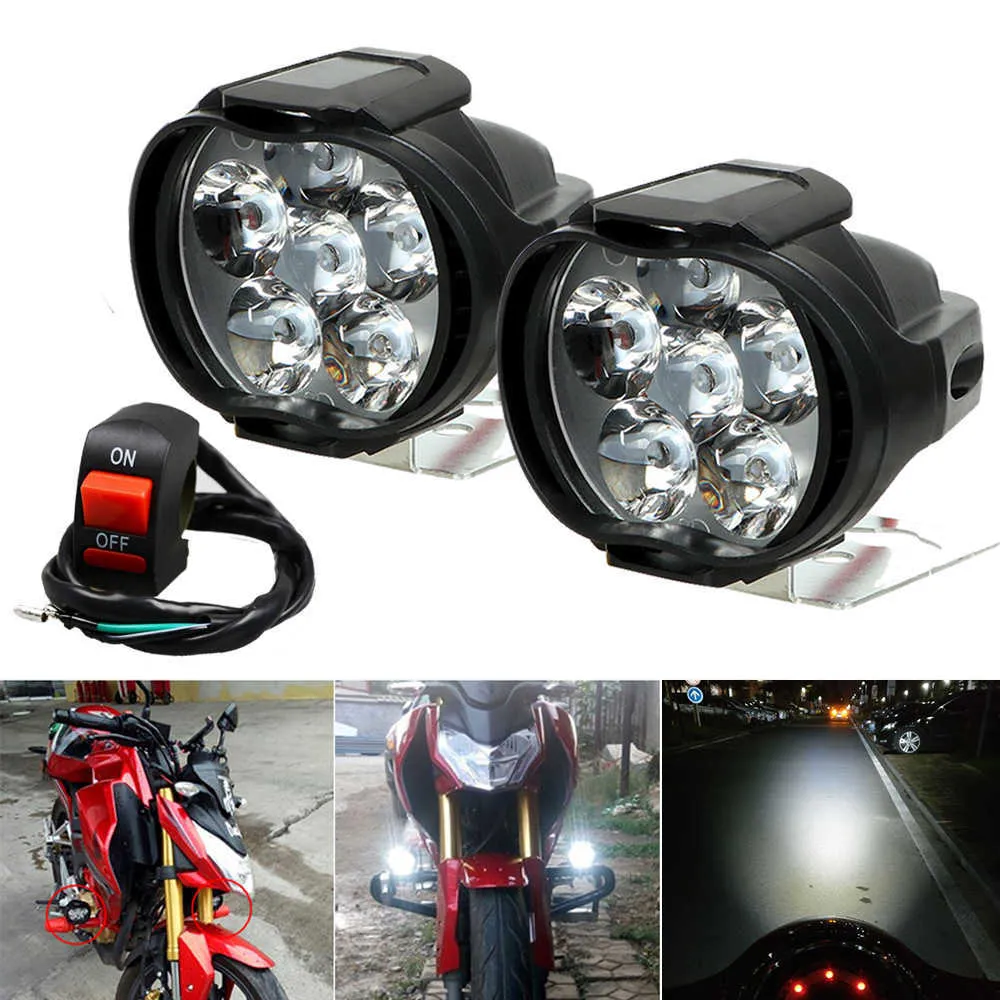 DHgate.com:Lights For Motorbikes - 2Pcs LED Motorcycle Headlights, 6 ...