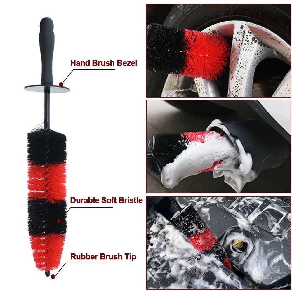 New Detailing Brush Drill Brushes For Car Tire Rim Cleaning Detail ...