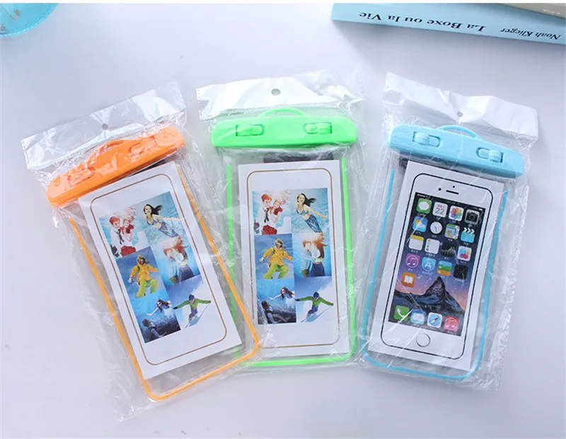 Custom Logo Noctilucent Luminous Waterproof Dry Bag Cases PVC ...