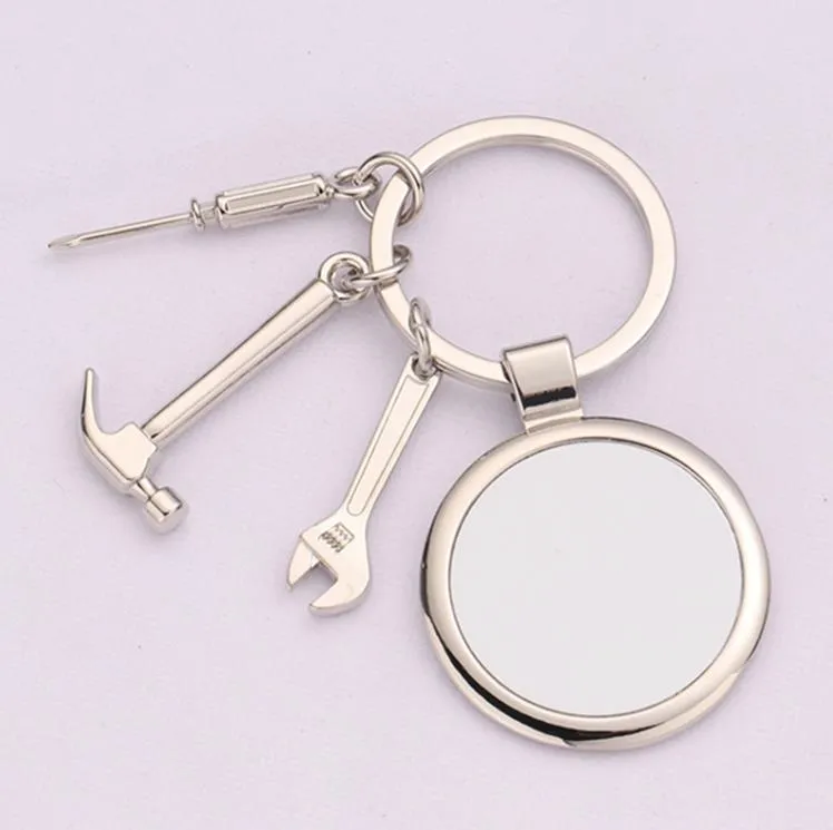 European & American Style Sublimation Sublimation Keychain For Father's ...