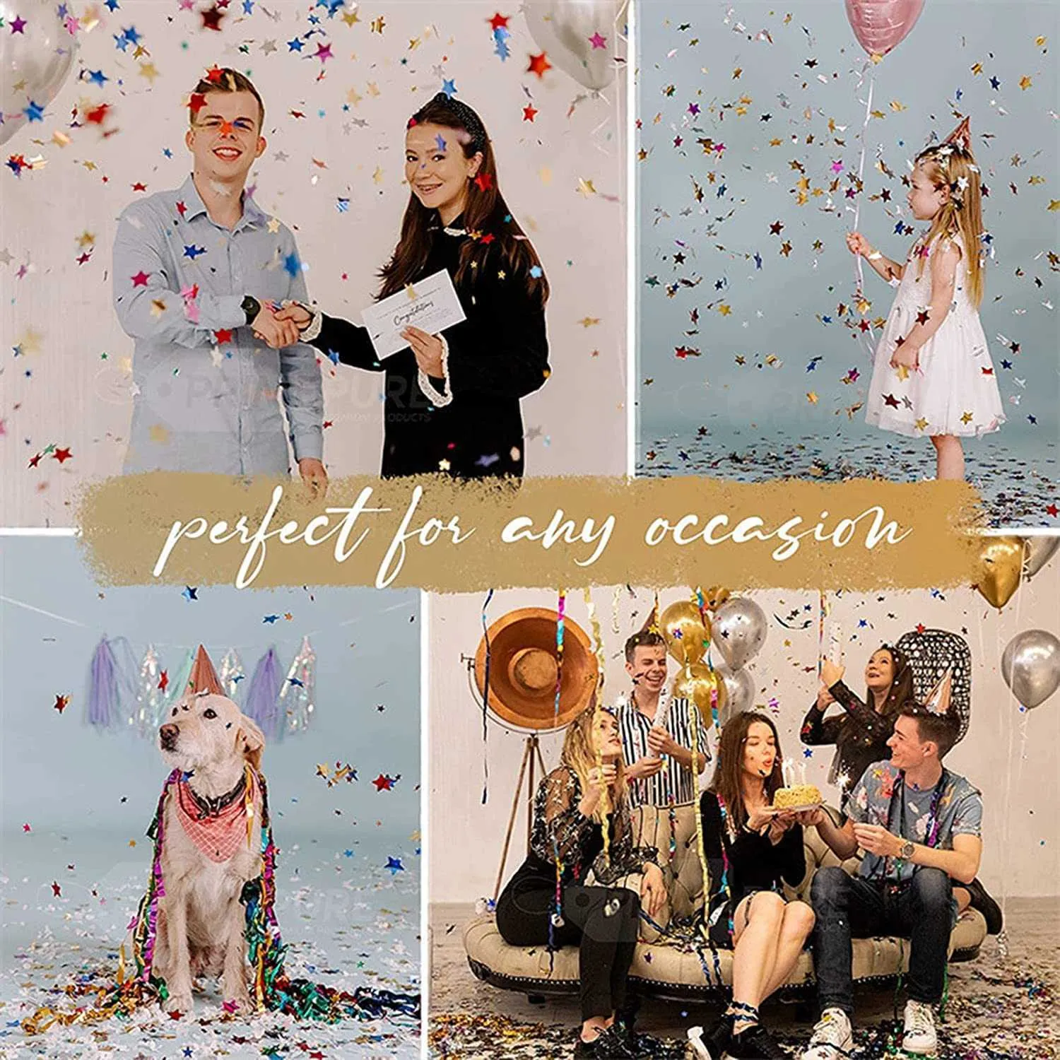 New Iatable Streamer Gun Confetti Cannon Firewor Pistol Handheld ...