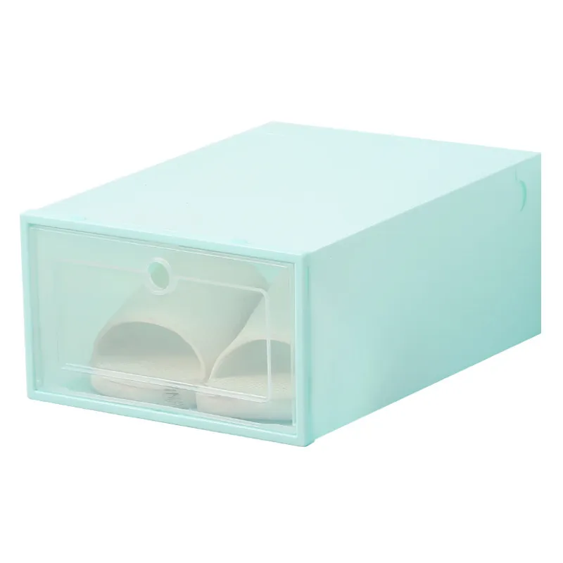 Transparent Plastic Shoe Storage Box, Japanese Shoe Box, Thickened Flip ...