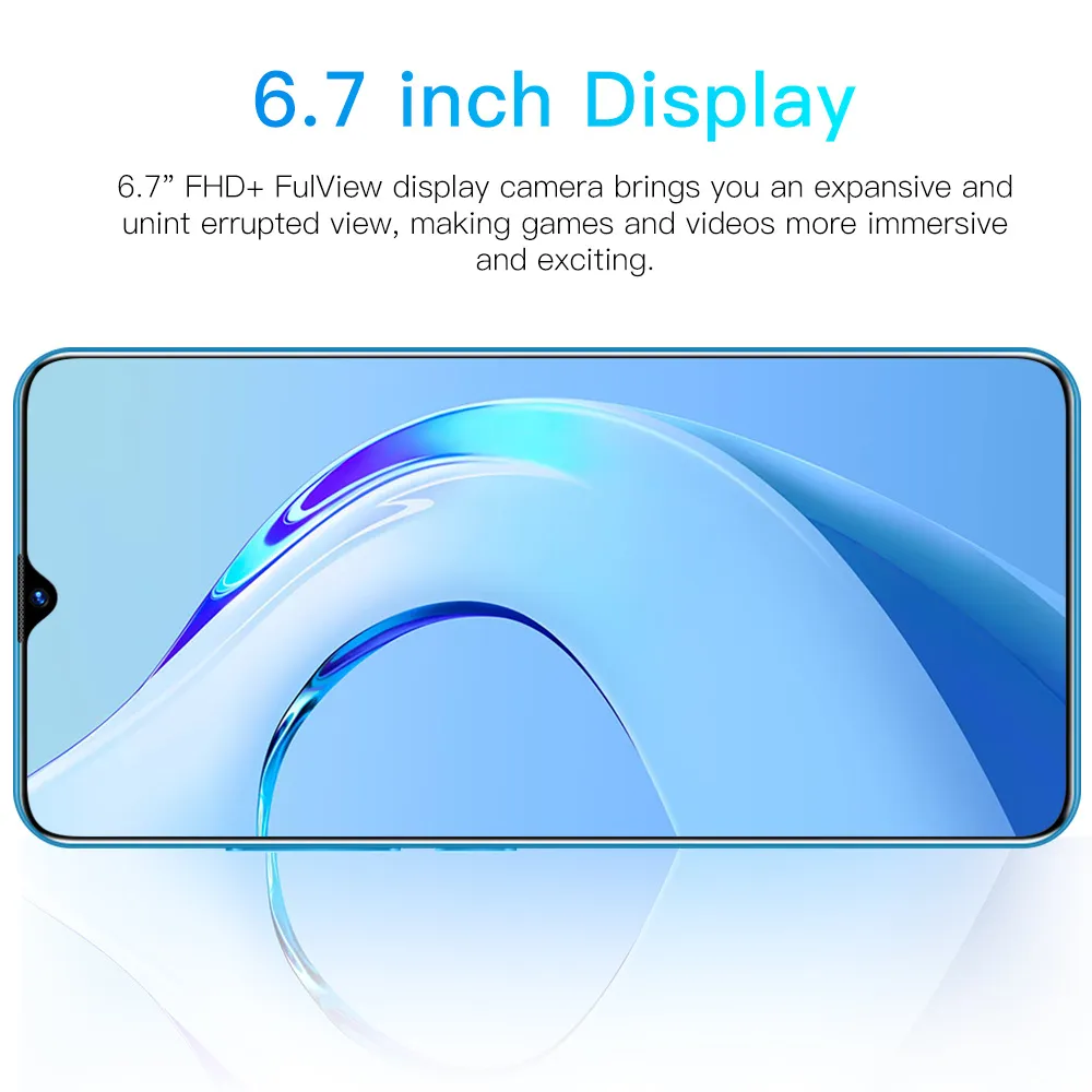 Large Screen Unlocked Smartphone High Performance Mobile Device With ...