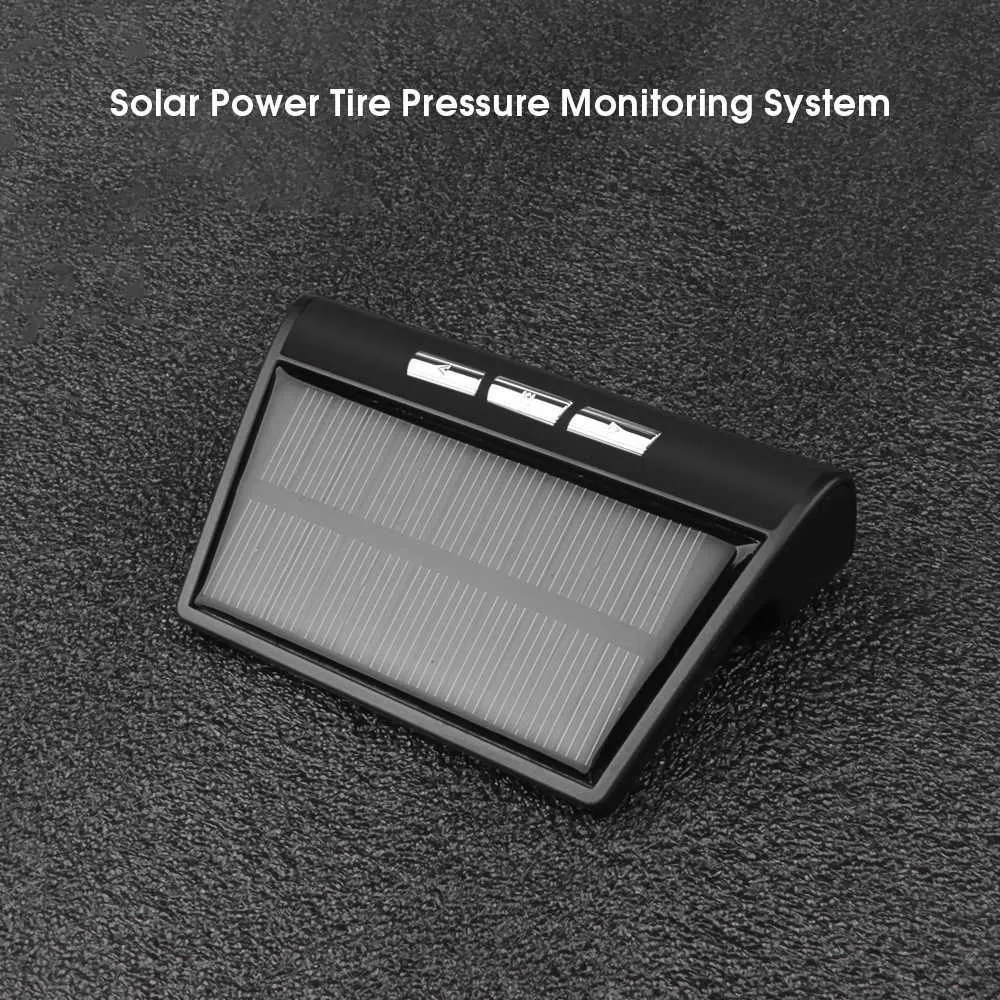 Smart Car Motorcycle Tyre Monitoring System With Solar Power, Digital TMPS, LCD Display, USB ...
