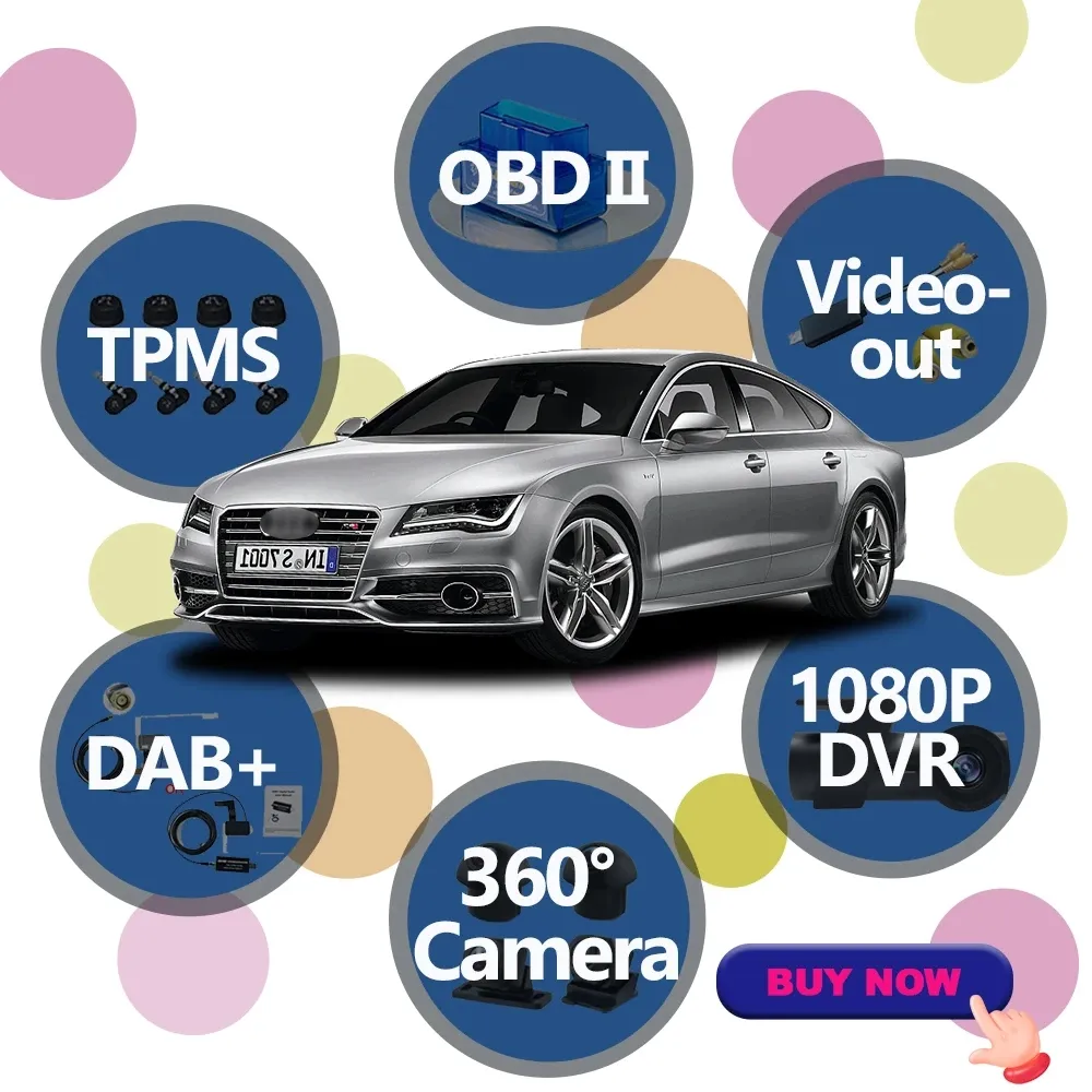 DHgate.com:12.3-Inch Android 12 Car Radio DVD Multimedia Player for Audi A6 A6L A7 2012-2019 ...