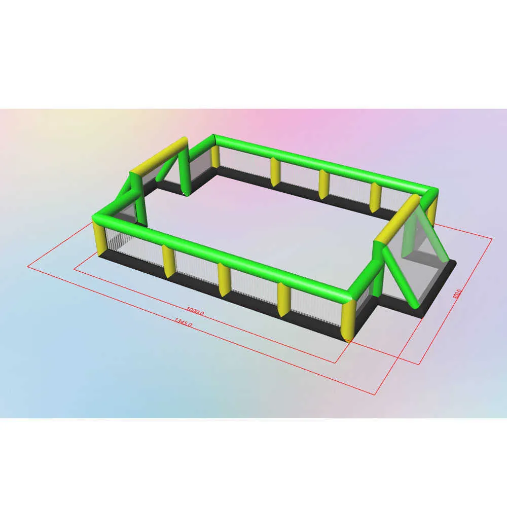 DHgate.com:Inflatable Soccer Field Arena: Durable Football Pitch with ...