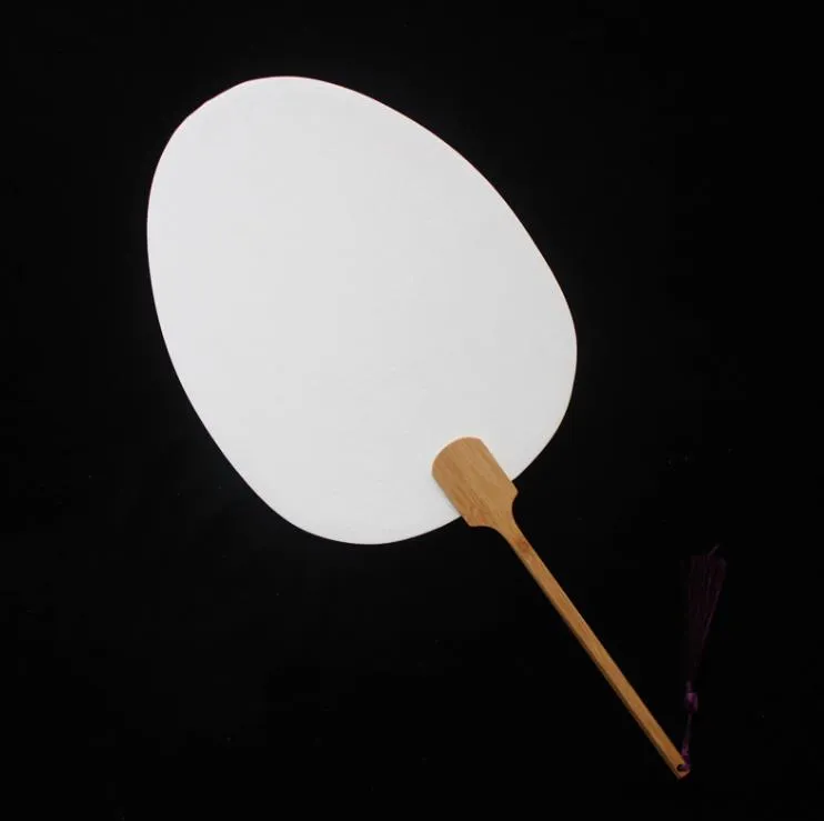 Paddle Hand Fans With Bamboo Frame And Handle Wedding Party Favors ...