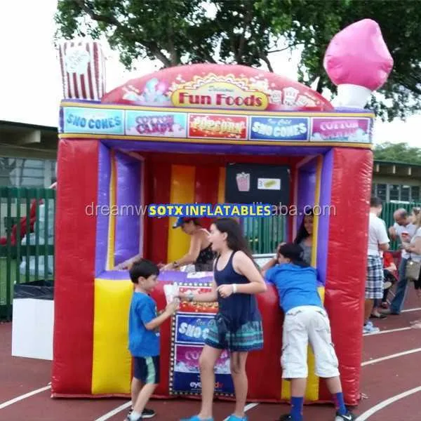 Inflatable Lemon Booth: Portable Carnival Stand With Hands, Great For ...
