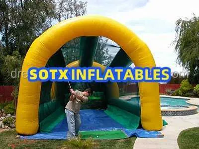 Best PVC Vinyl Inflatable Golf Net Portable Practice Cage And Golf Tent ...