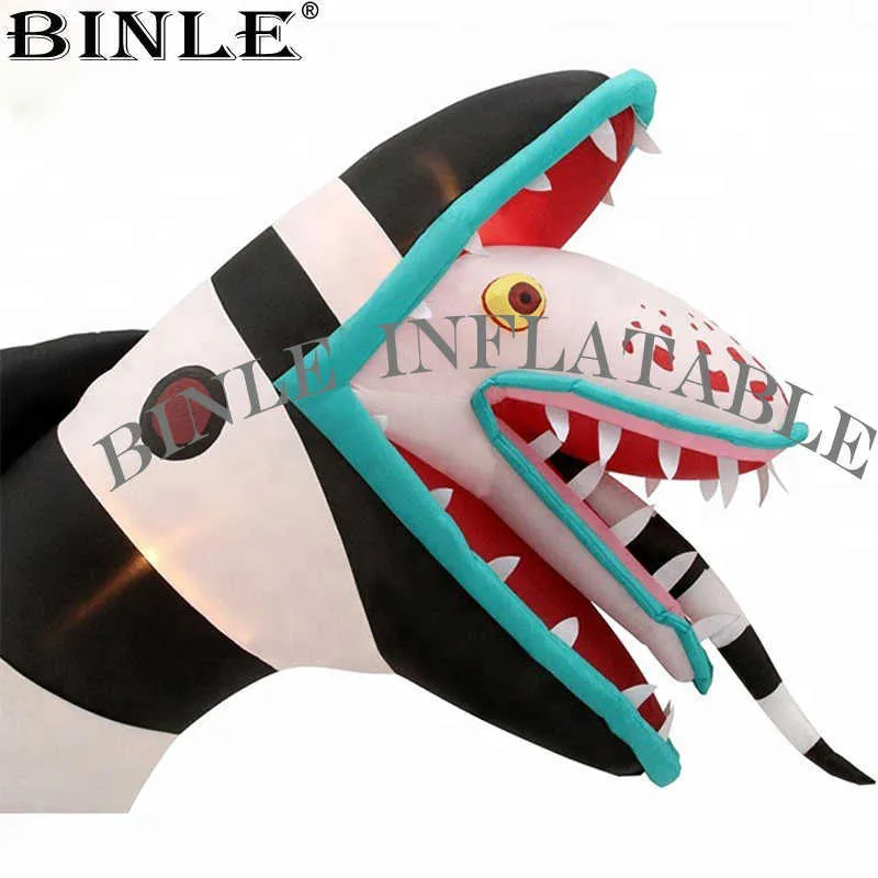 DHgate.com:Halloween Inflatable Snake Decoration with 2 Heads, Giant ...