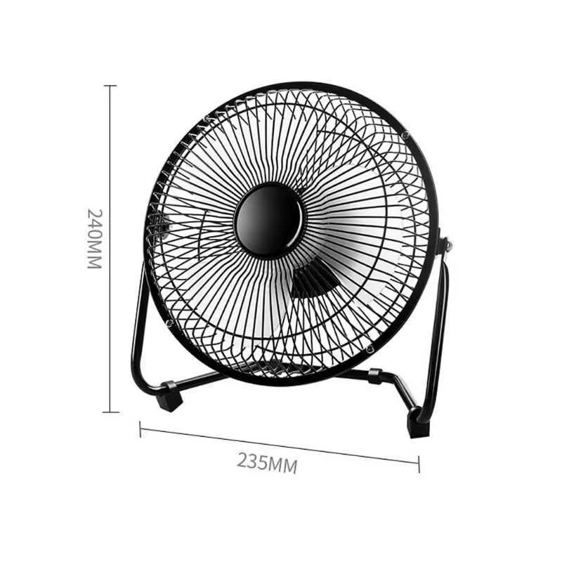 DHgate.com:Portable Metal USB Desk Fan - 2 Speeds, 8 Inch, for Home ...