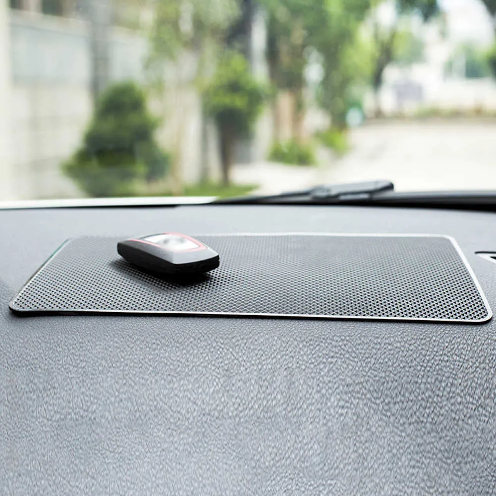 40x20cm Anti Slip PVC Car Dashboard Mat With Silicone Storage Molicare ...