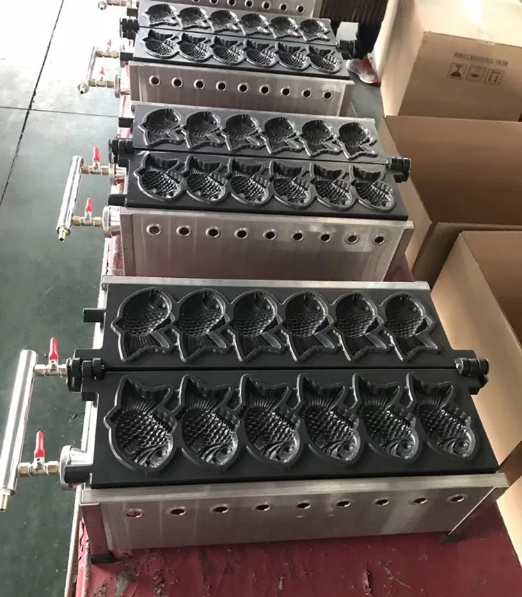 Fish Shaped Waffle Maker | Non Stick Taiyaki Machine For Fish Cakes ...