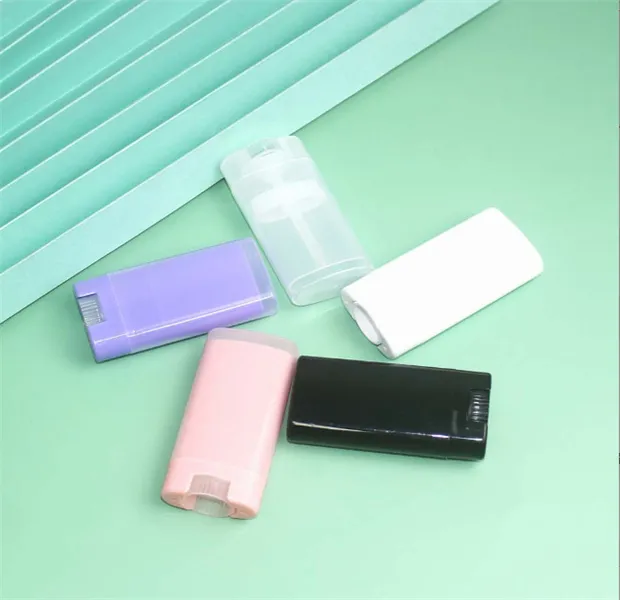 15g Oval Plastic Containers For Crayon Chapstick, Deodorant, Lip Gloss ...