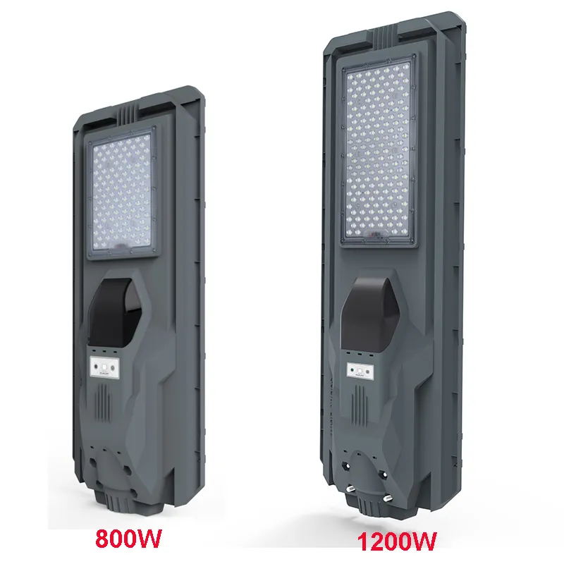 800W/1200W Solar Street Light with Radar Sensor,...