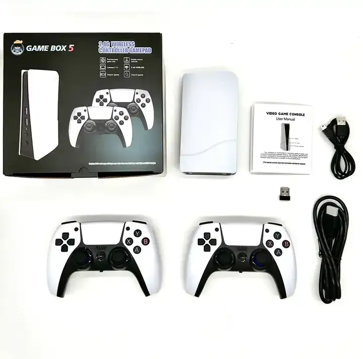 Game Box 5 Consola De Juegos 4K HD Video 40000 Juegos P5 Plus Game ...